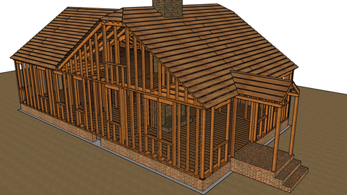 How To Extend Wall Framing To Raise Ceiling Height - Structural Engineering Ideas